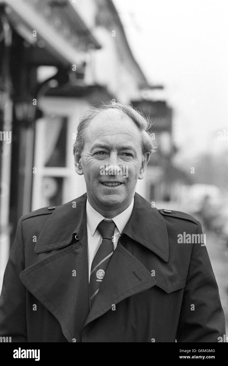 Television commentator David Coleman in Beaconsfield, where he appeared ...