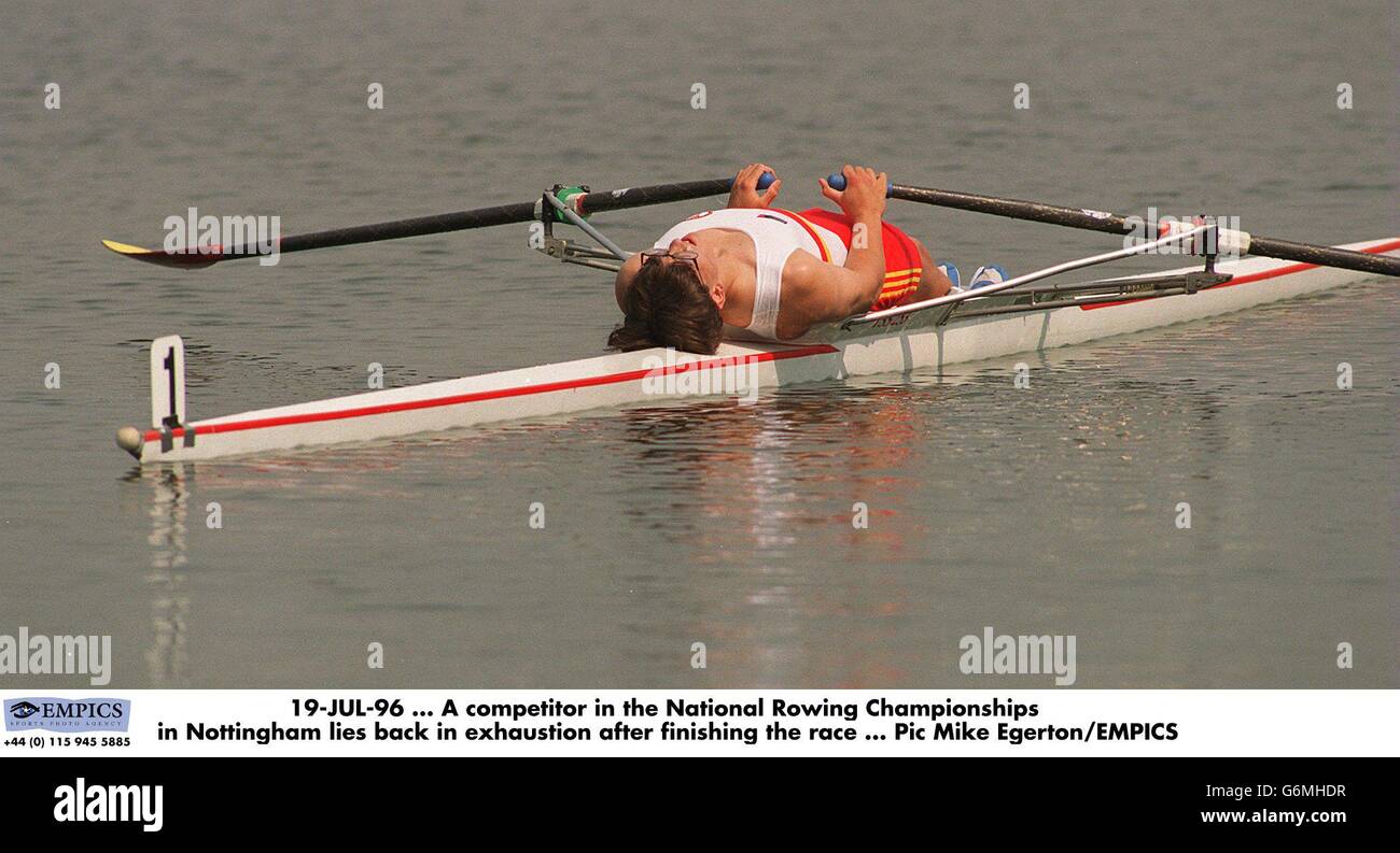 National rowing championships in nottingham hi-res stock photography ...