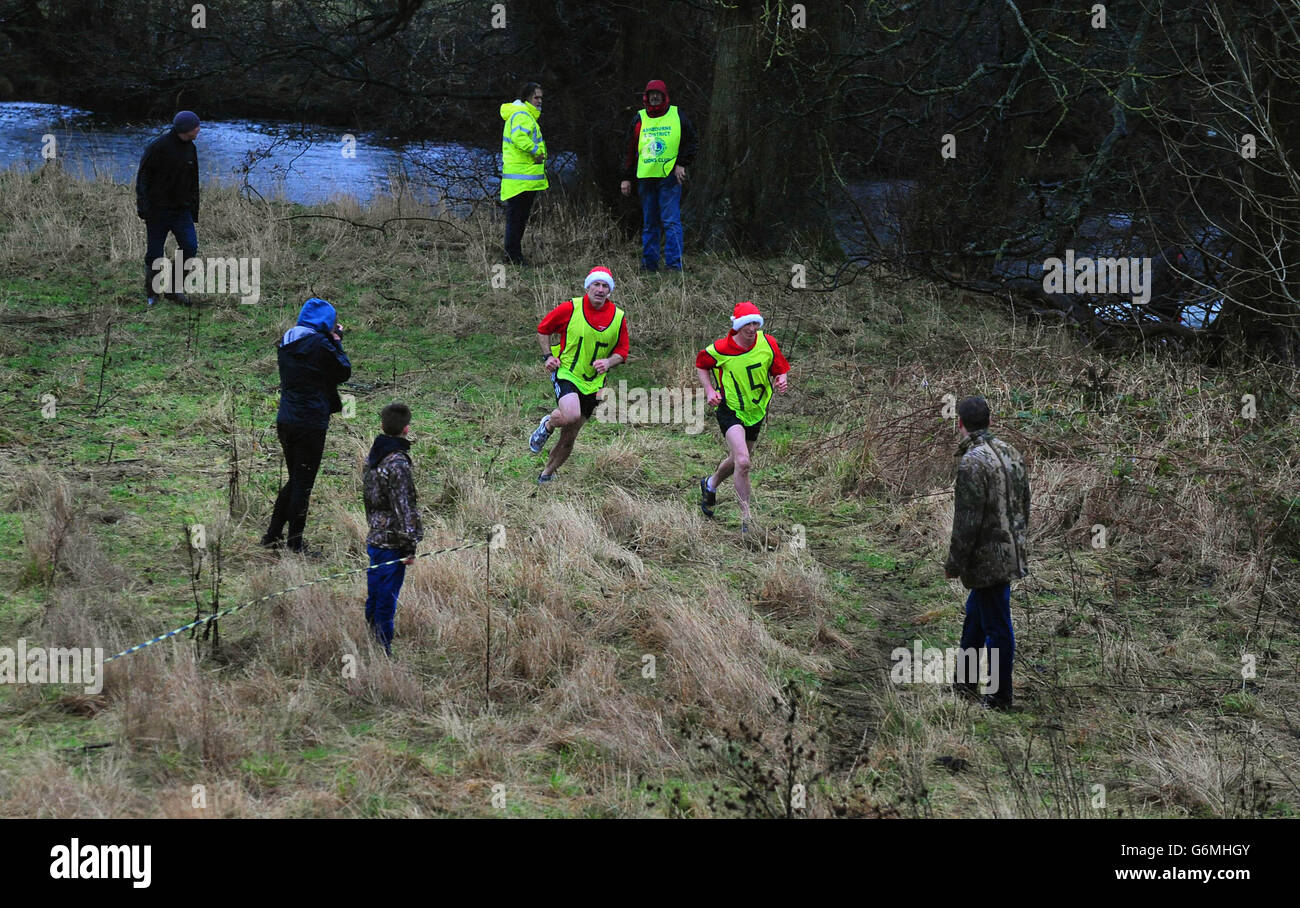 Charity competitors make their way to jump 30ft off of Mapleton Bridge ...