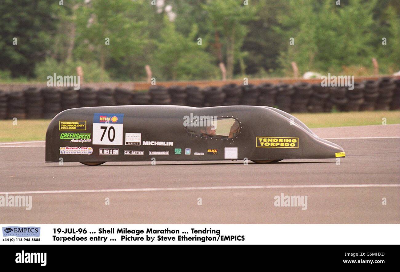 Shell Mileage Marathon Stock Photo - Alamy