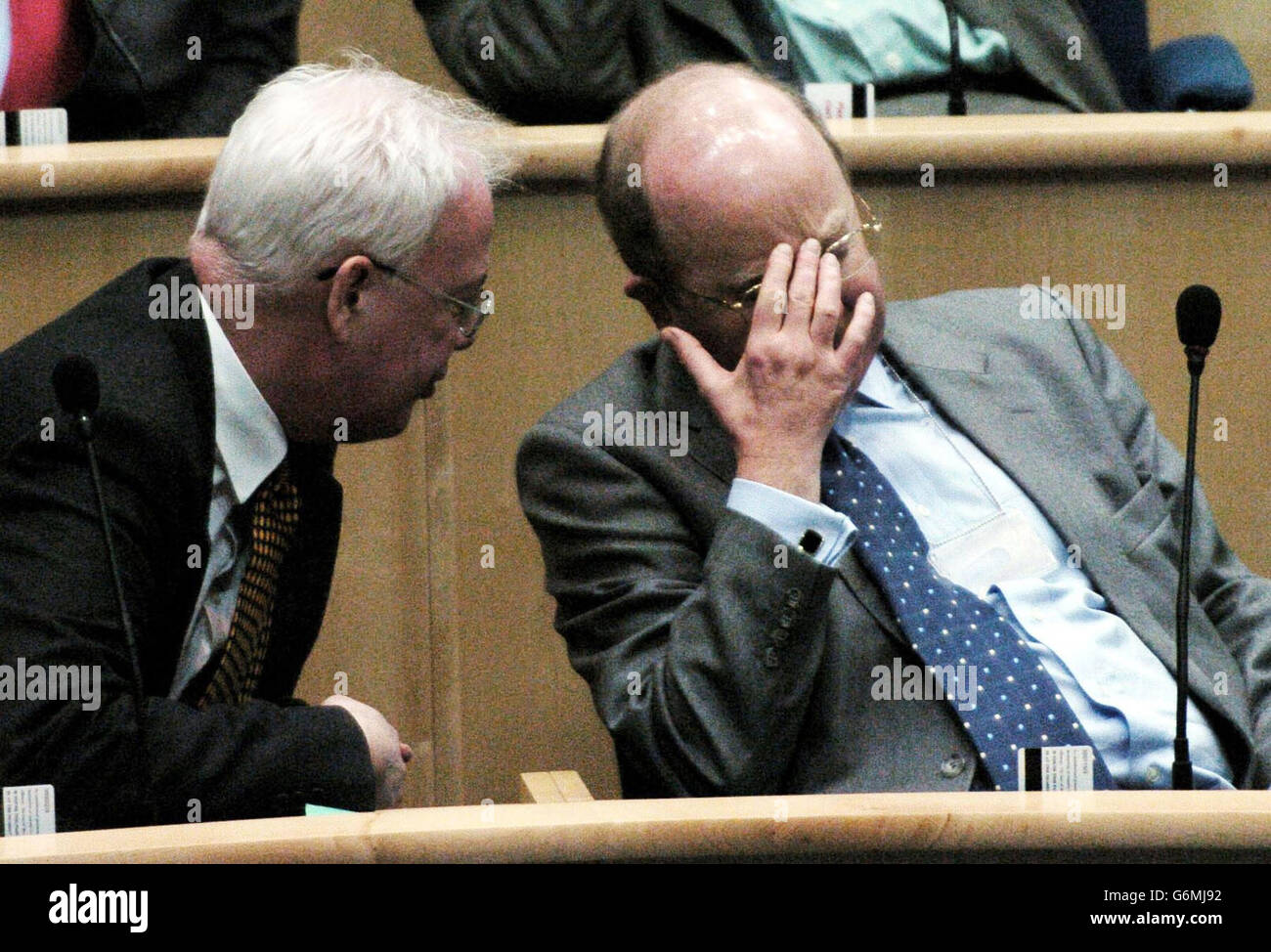 Scottish First Ministers Question Time Stock Photo - Alamy