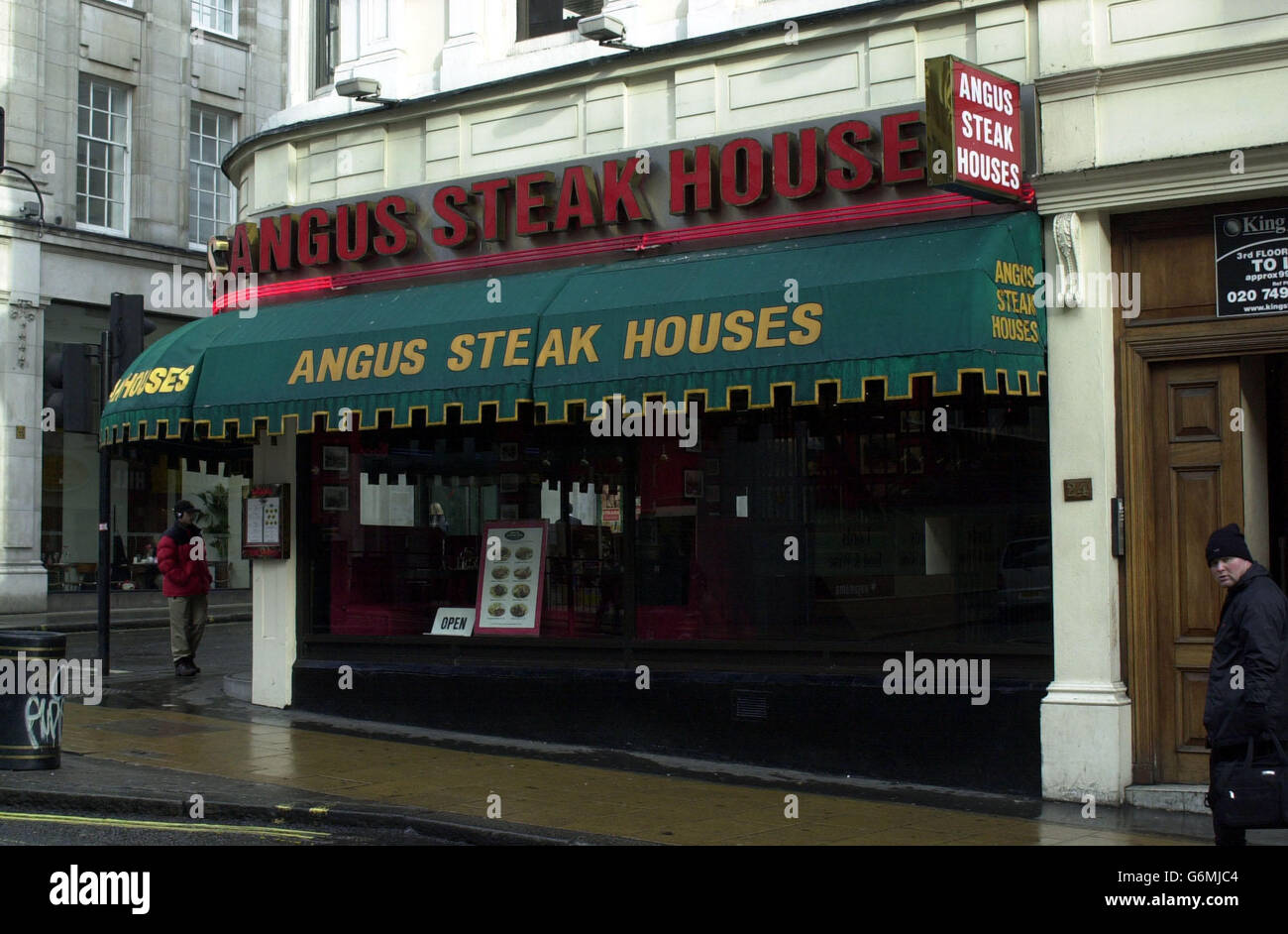 Angus Steak House Restaurant Stock Photo - Alamy