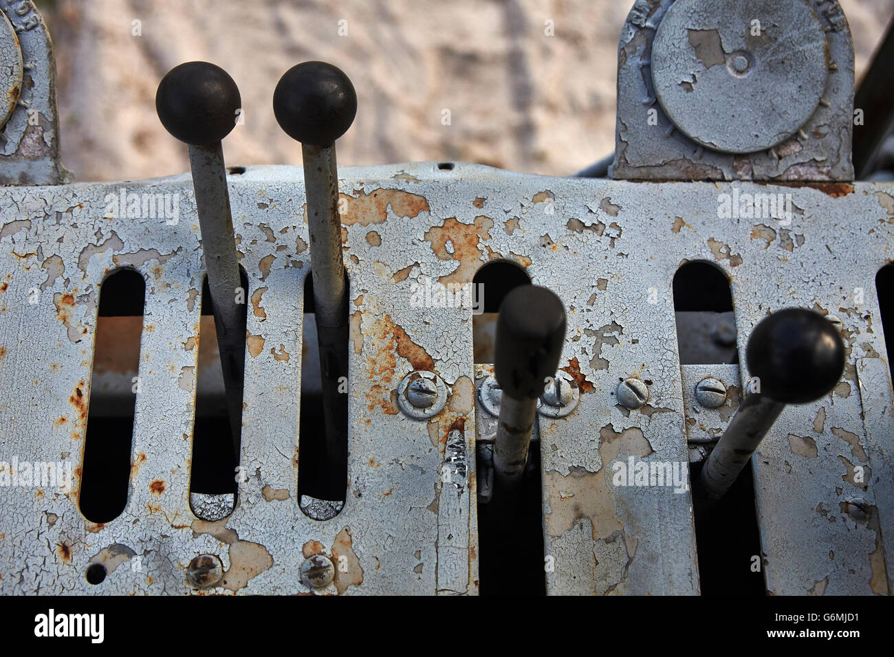 Levers hi-res stock photography and images - Alamy