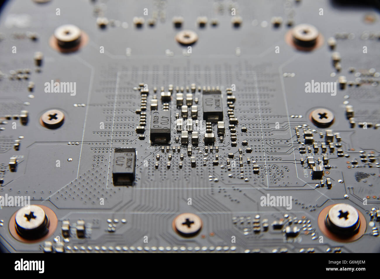 Circuit Board of a computer Stock Photo - Alamy