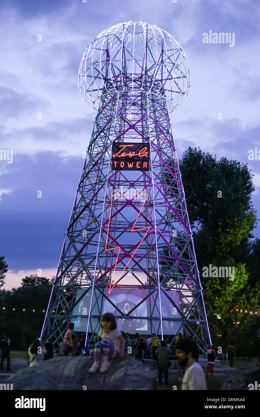 Nikola Tesla Coil Tower
