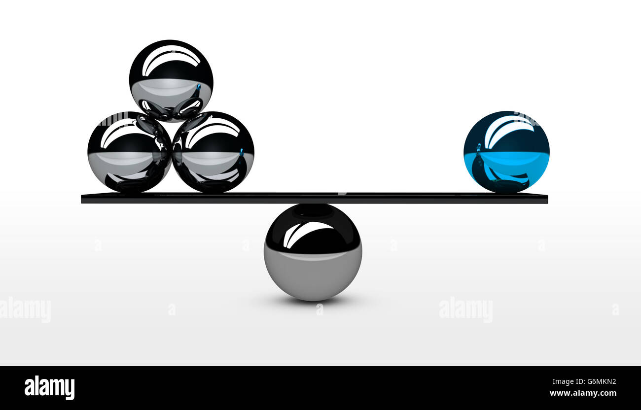 Balancing business quality versus quantity balance conceptual graphic ...