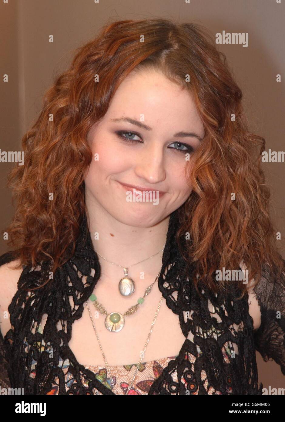 Singer Amy Studt during her appearance on MTV's TRL UK, at the MTV ...