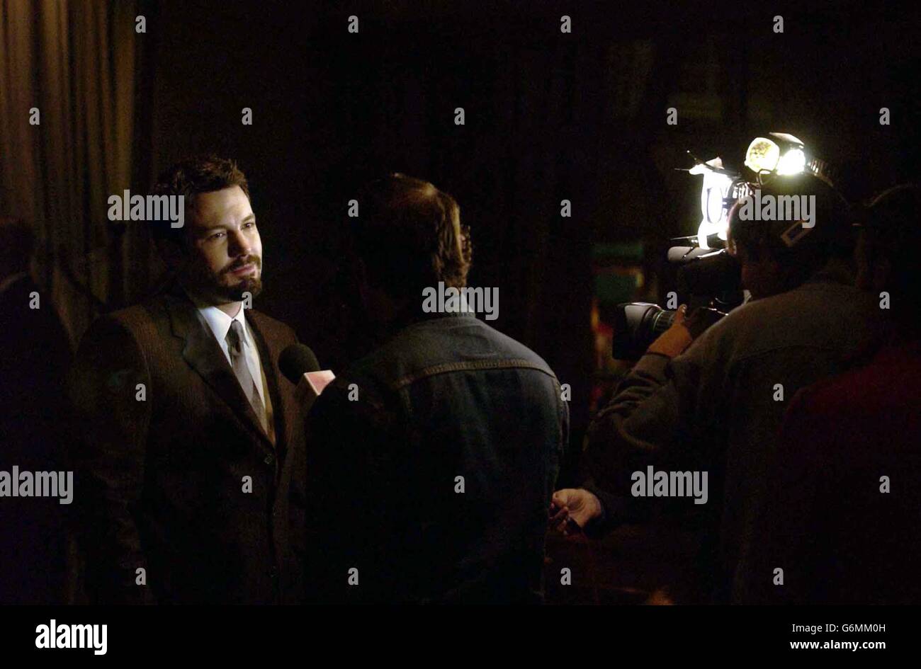 Actor Ben Affleck arrives for the screening of his latest film Paycheck ...