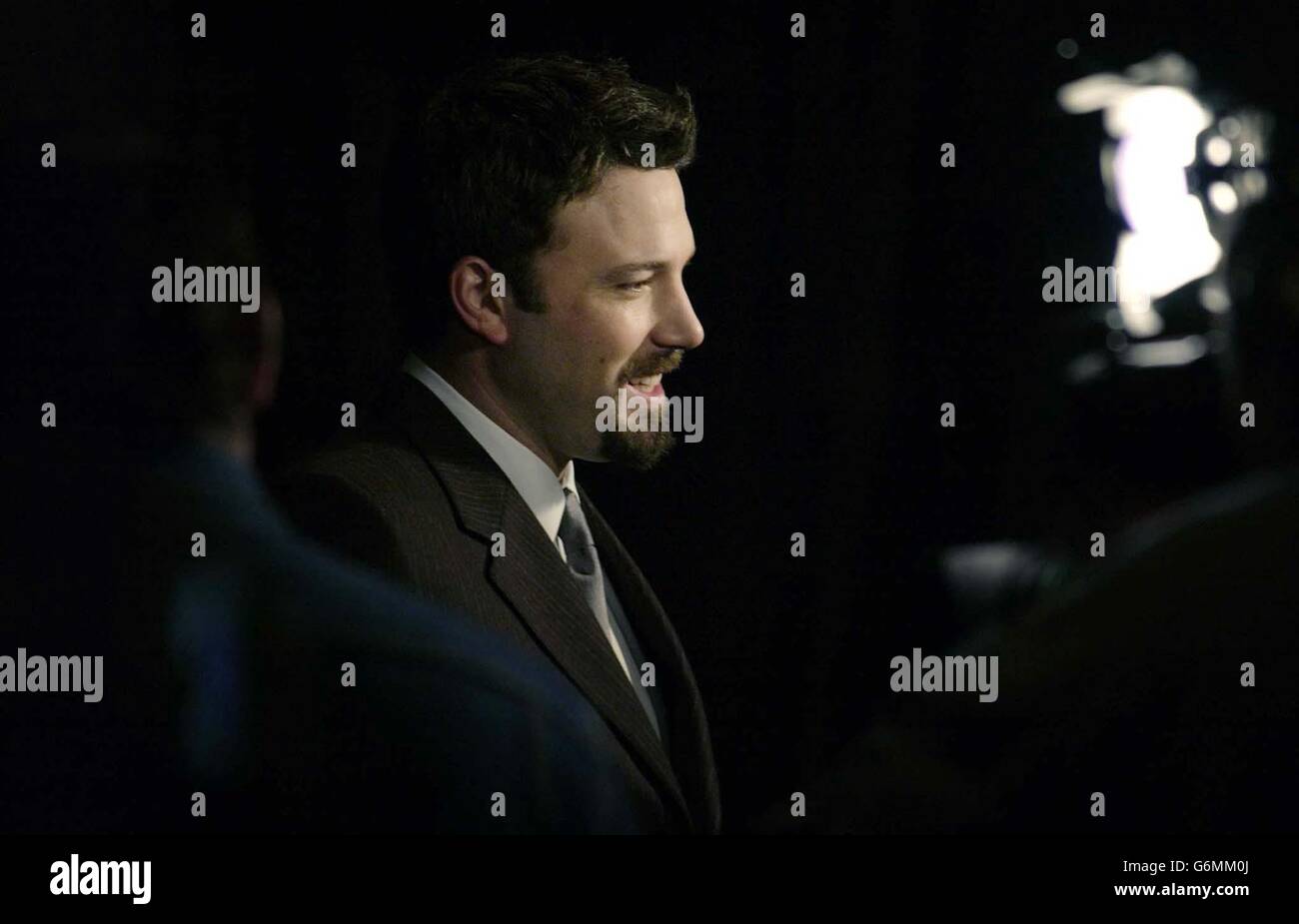 Actor Ben Affleck arrives for the screening of his latest film Paycheck ...