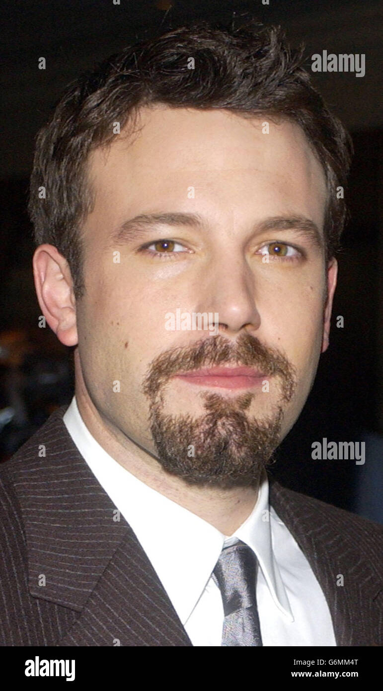 Ben Affleck Paycheck premiere Stock Photo - Alamy