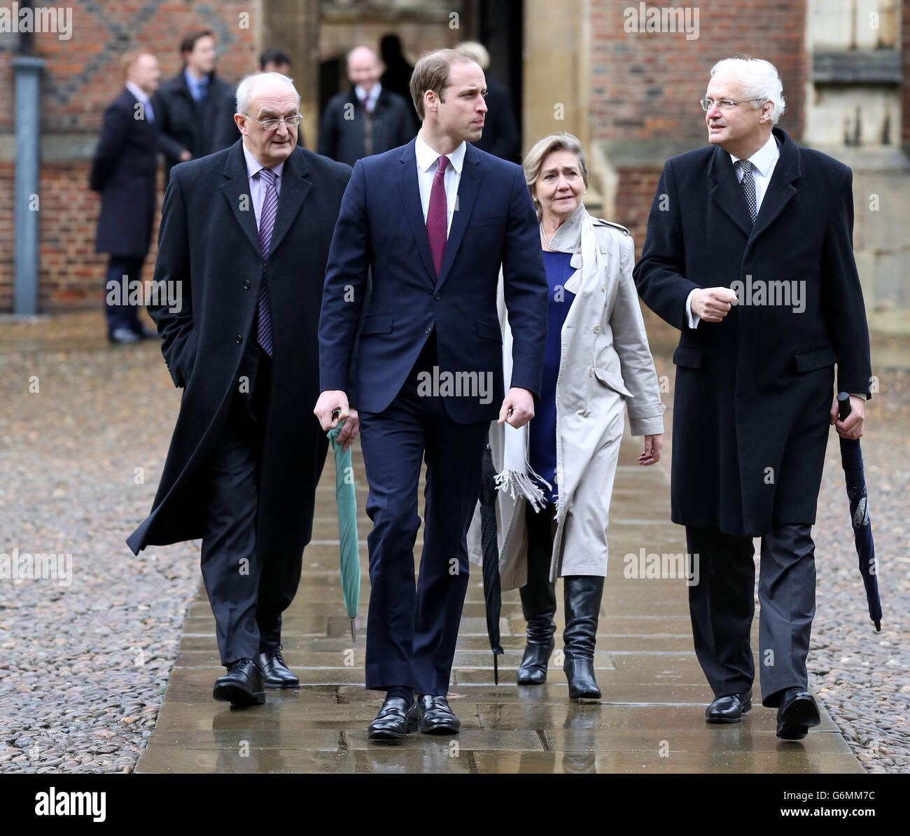 The duke cambridge returns hi-res stock photography and images - Alamy