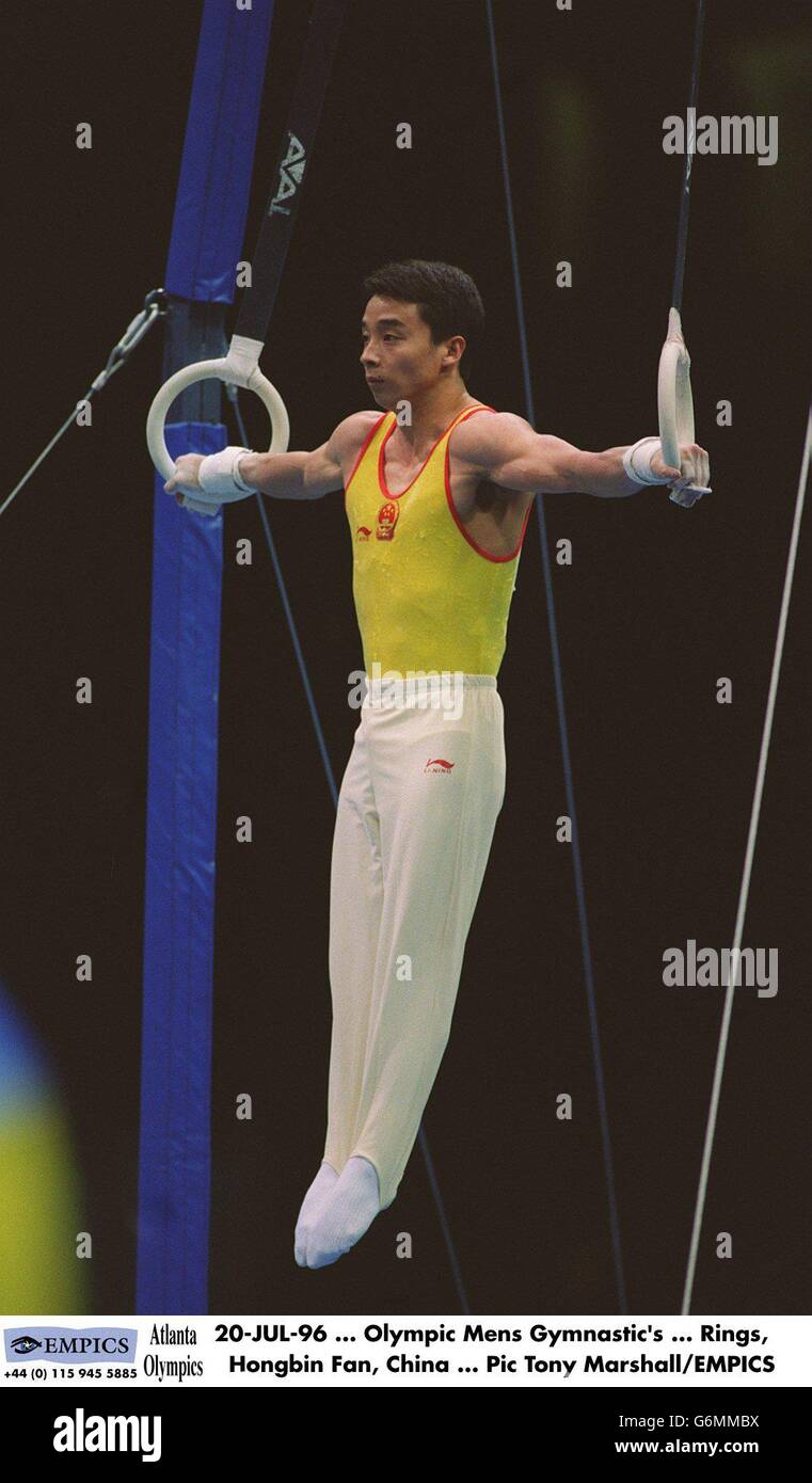 Atlanta Olympic Games 1996 -Mens Gymnastics. 20-JUL-96. Olympic Mens ...