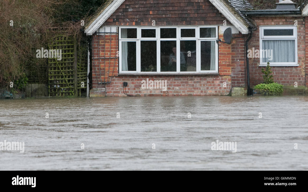 Winter weather Jan 7th Stock Photo - Alamy