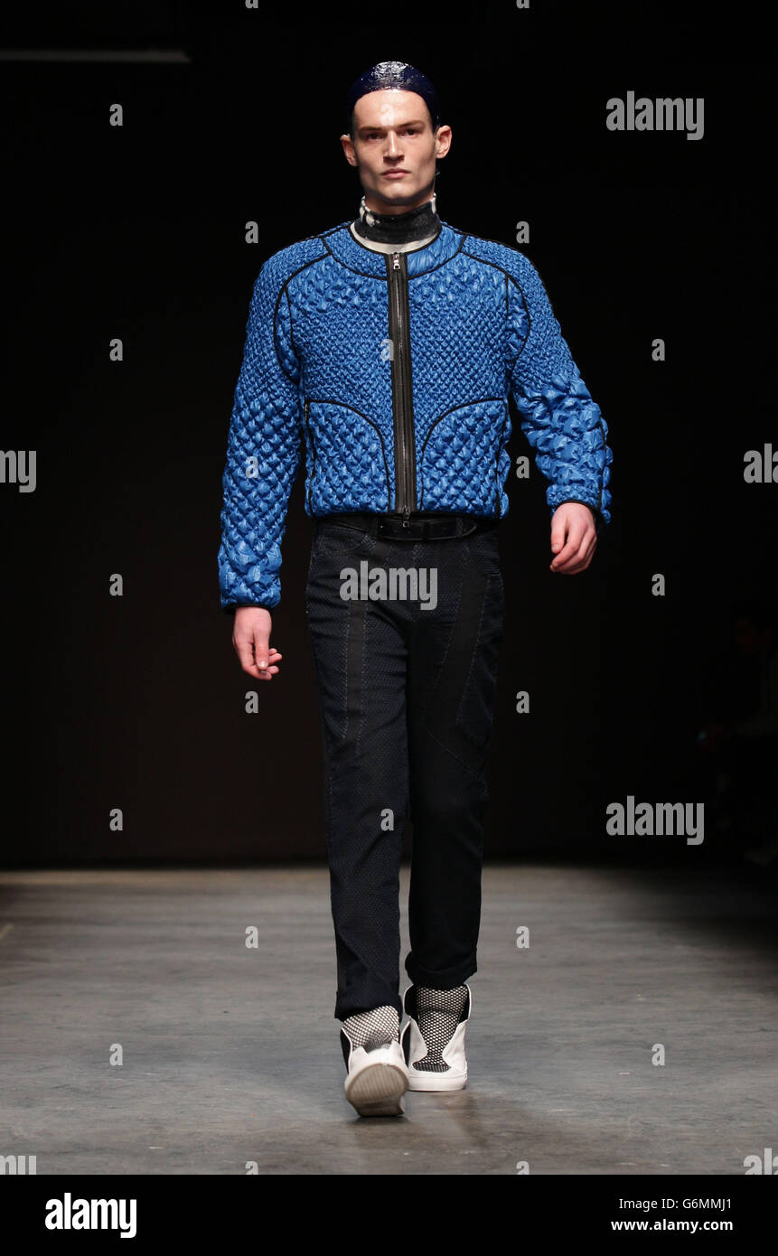 James Long catwalk - London Collections: Men 2014 Stock Photo - Alamy