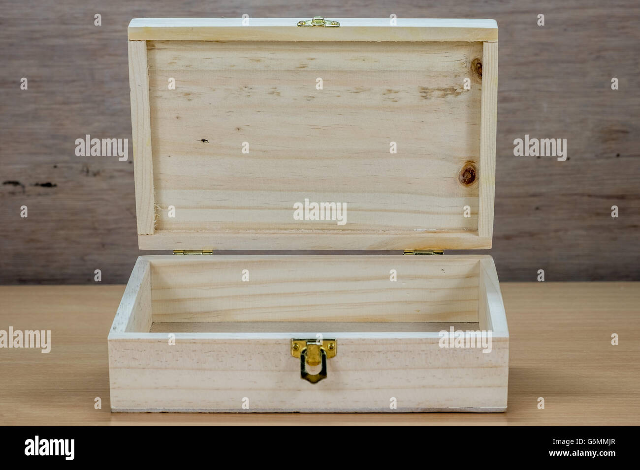 Close up Wood Box Stock Photo - Alamy