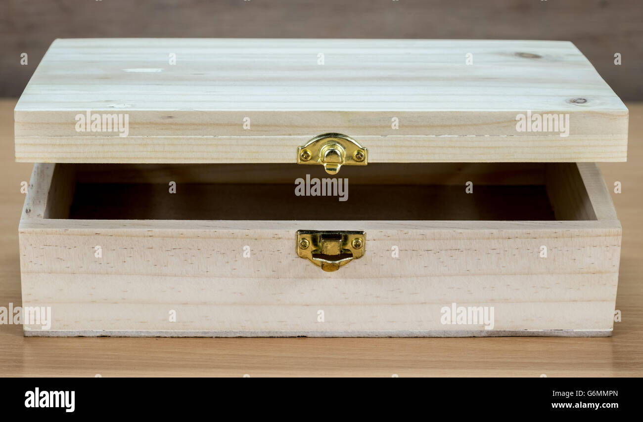 Close up Wood Box Stock Photo - Alamy