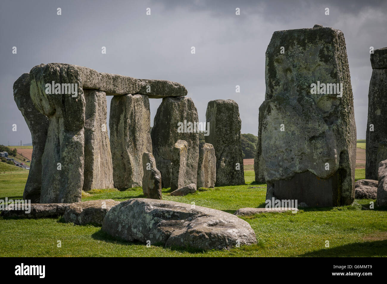 Stonehenge prehistoric stone circle in Wiltshire, UK Stock Photo - Alamy