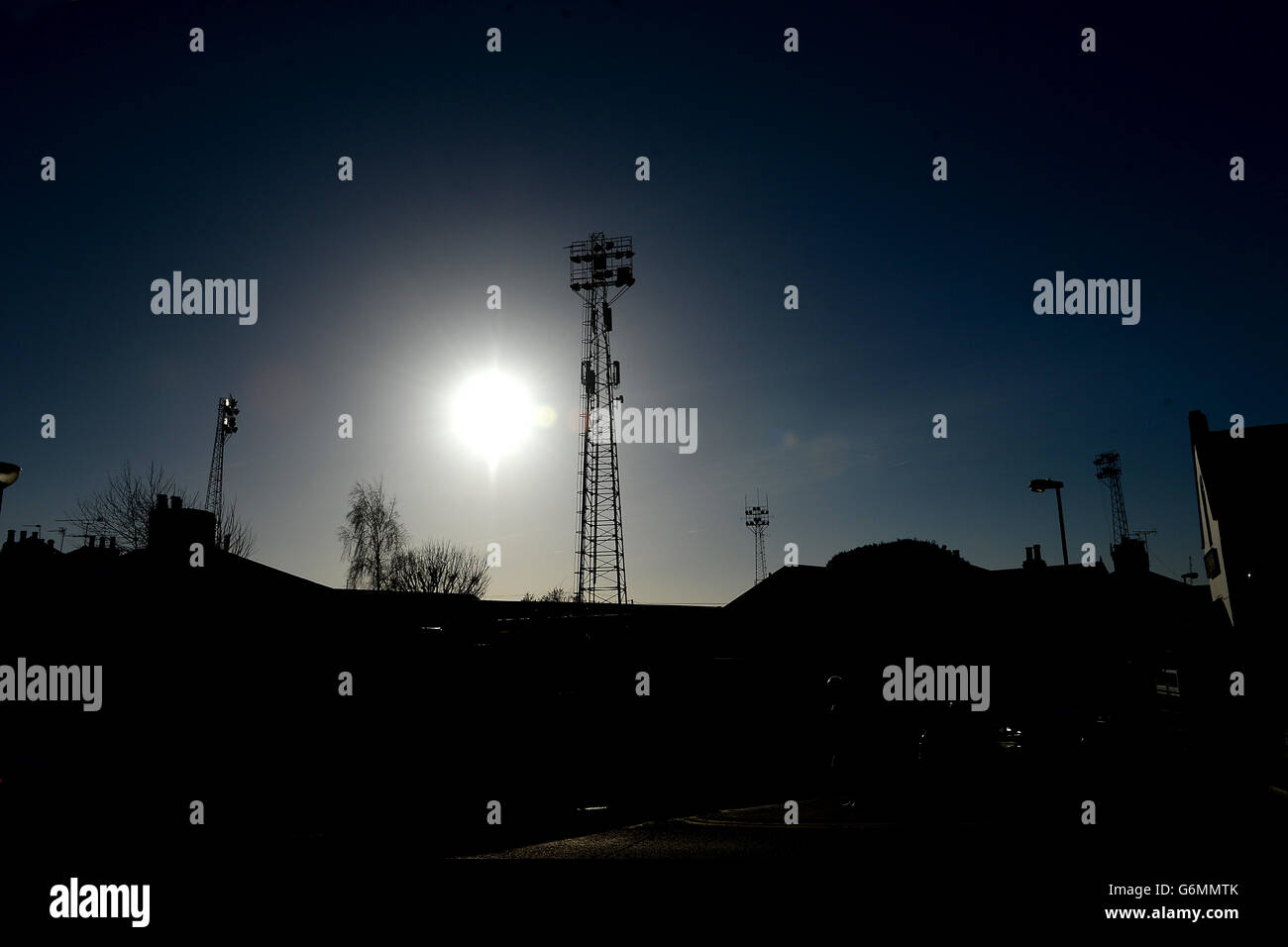 Ampics general view gv milton keynes dons hi-res stock photography and images - Alamy