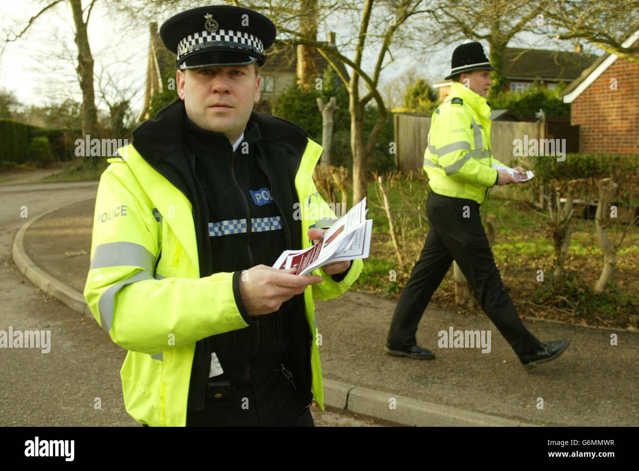Crime police murder leaflet campaign hi-res stock photography and ...