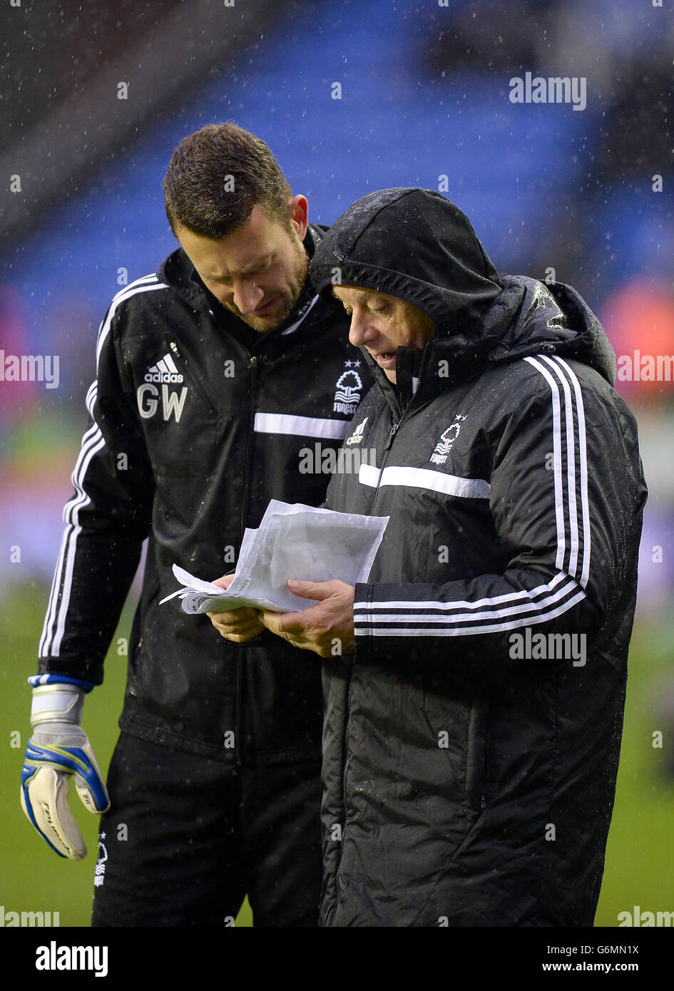 Goalkeeping coaches gavin ward and pete williams hi-res stock ...