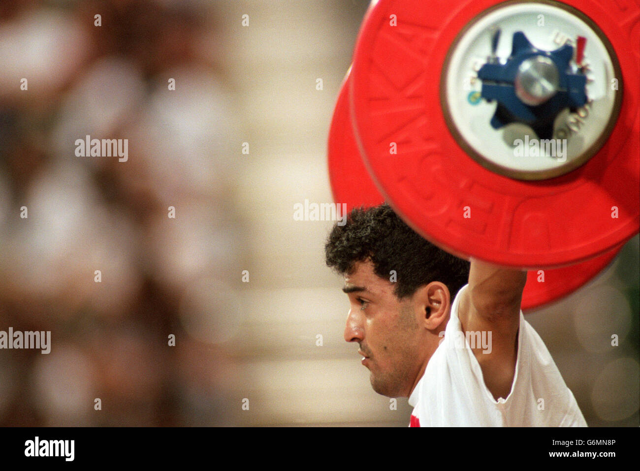 21-JUL-96 ... Olympic 59Kg Weightlifting ...Hafiz Suleymanoglu, Turkey ...