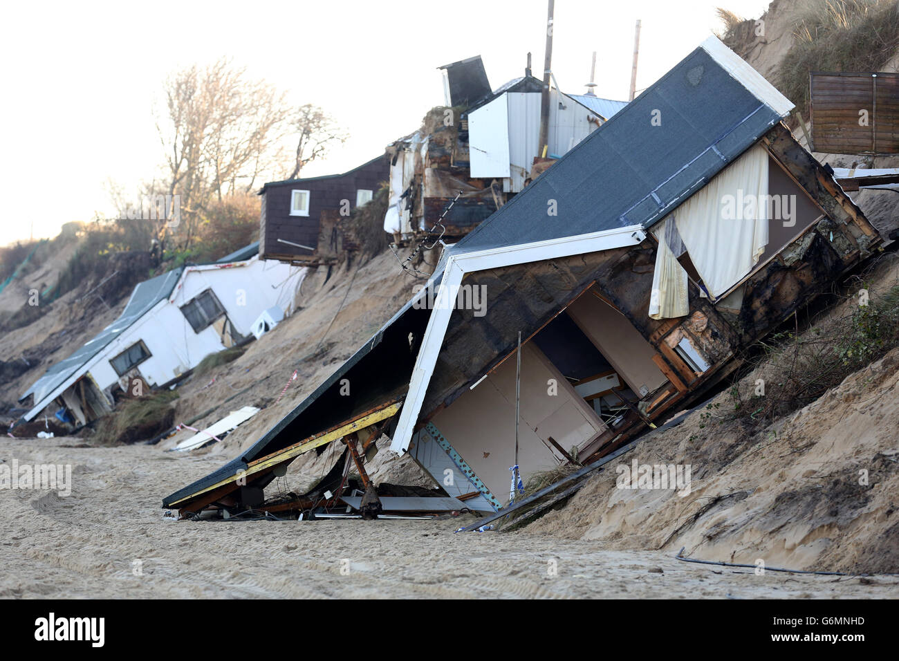 Tidal surge devastation Stock Photo - Alamy