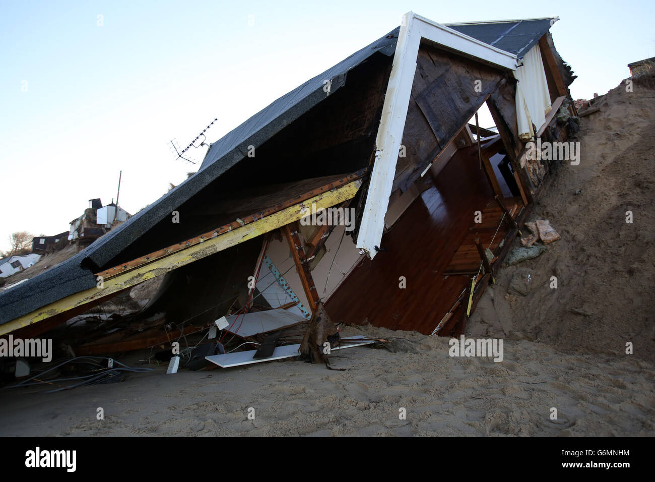 Tidal surge devastation Stock Photo - Alamy