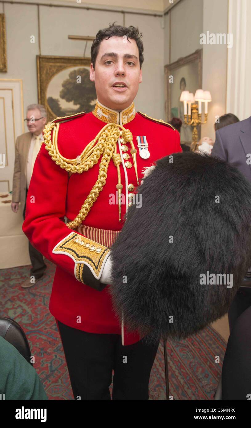 Lieutenant Frederick Lloyd George, who is the great great Grandson of ...