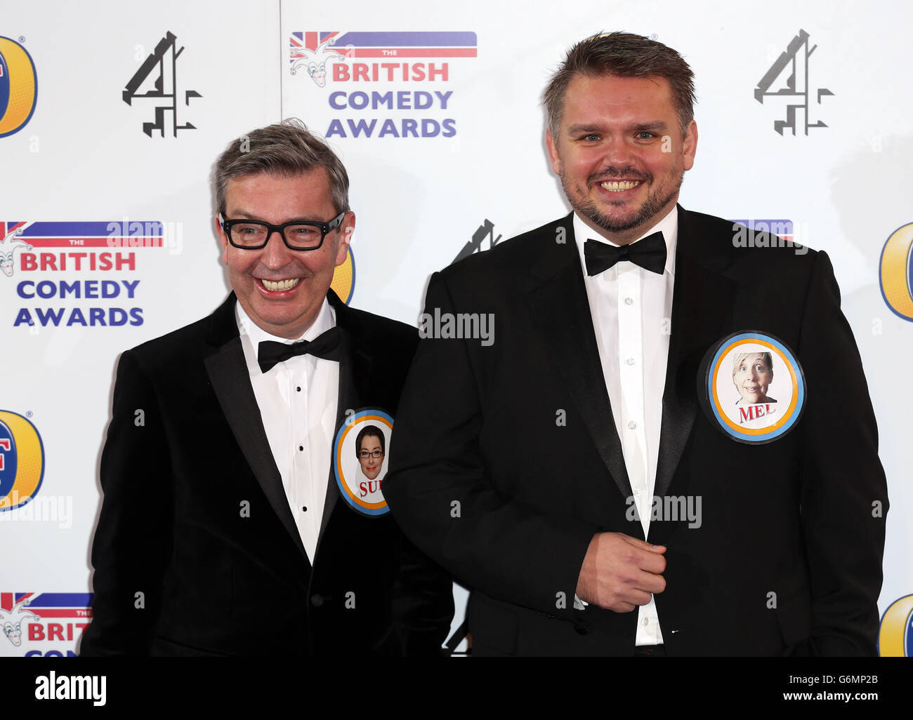 Former British Bake Off contestants Howard Middleton (left) and Glenn ...
