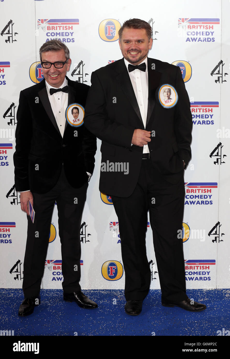 Former British Bake Off contestants Howard Middleton (left) and Glenn ...