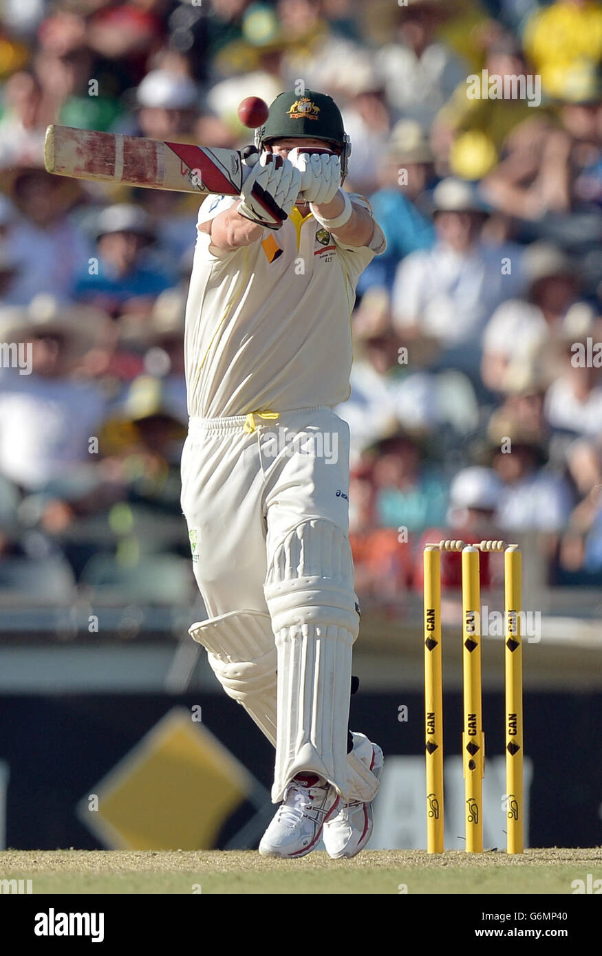 Australia's Steven Smith hits his 100th run during day one of the Third ...