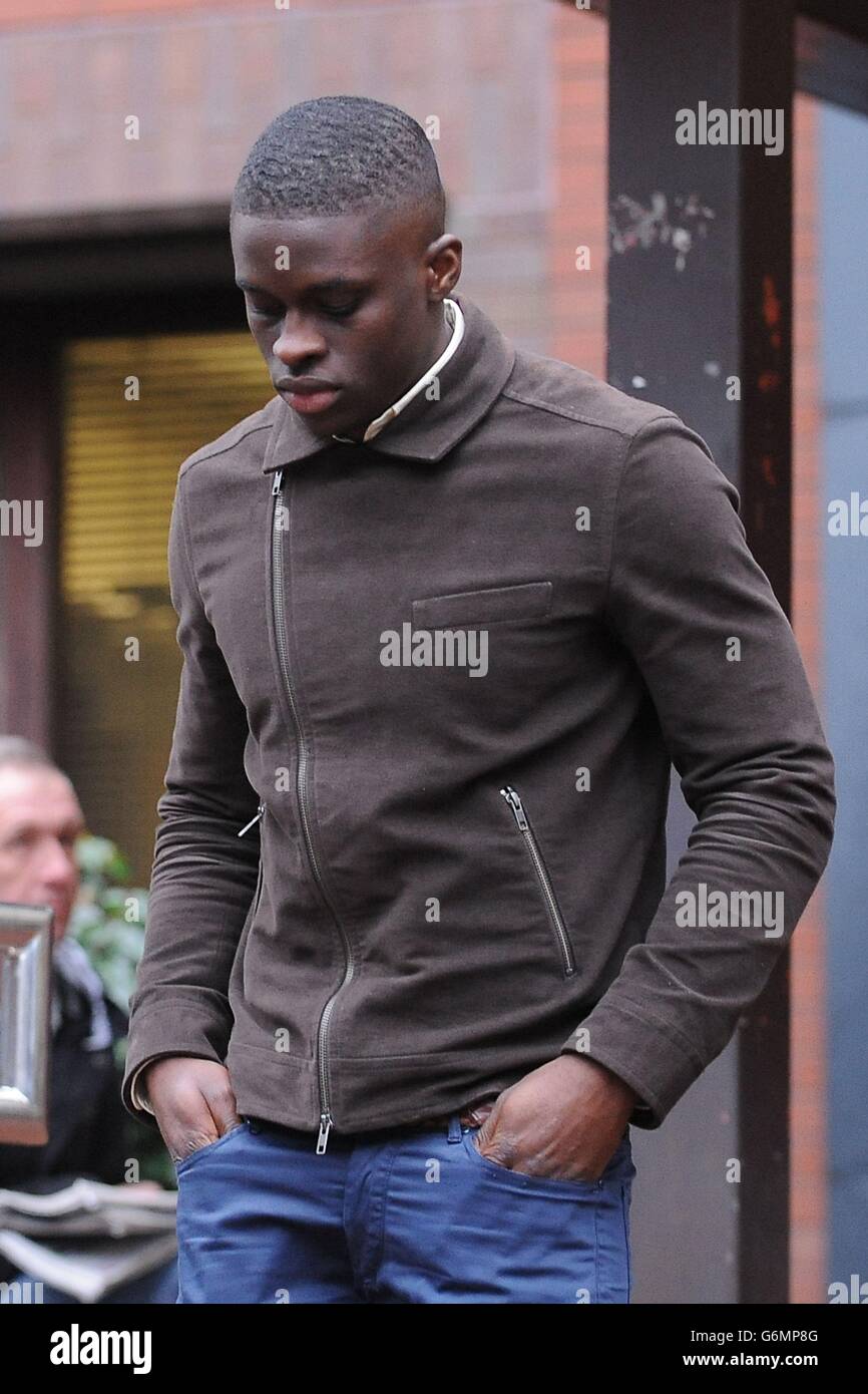 Conference South player Michael Boateng leaves Birmingham Crown Court ...