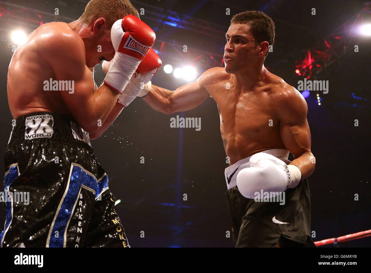 Boxing - Matchroom Christmas Show - ExCel Arena Stock Photo - Alamy