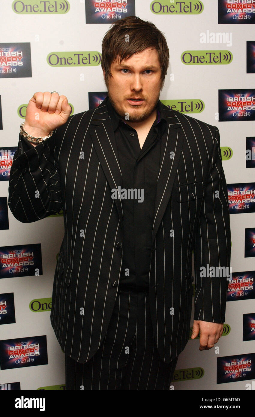 British Comedy Awards 2003. Marc Wootton during the annual British ...