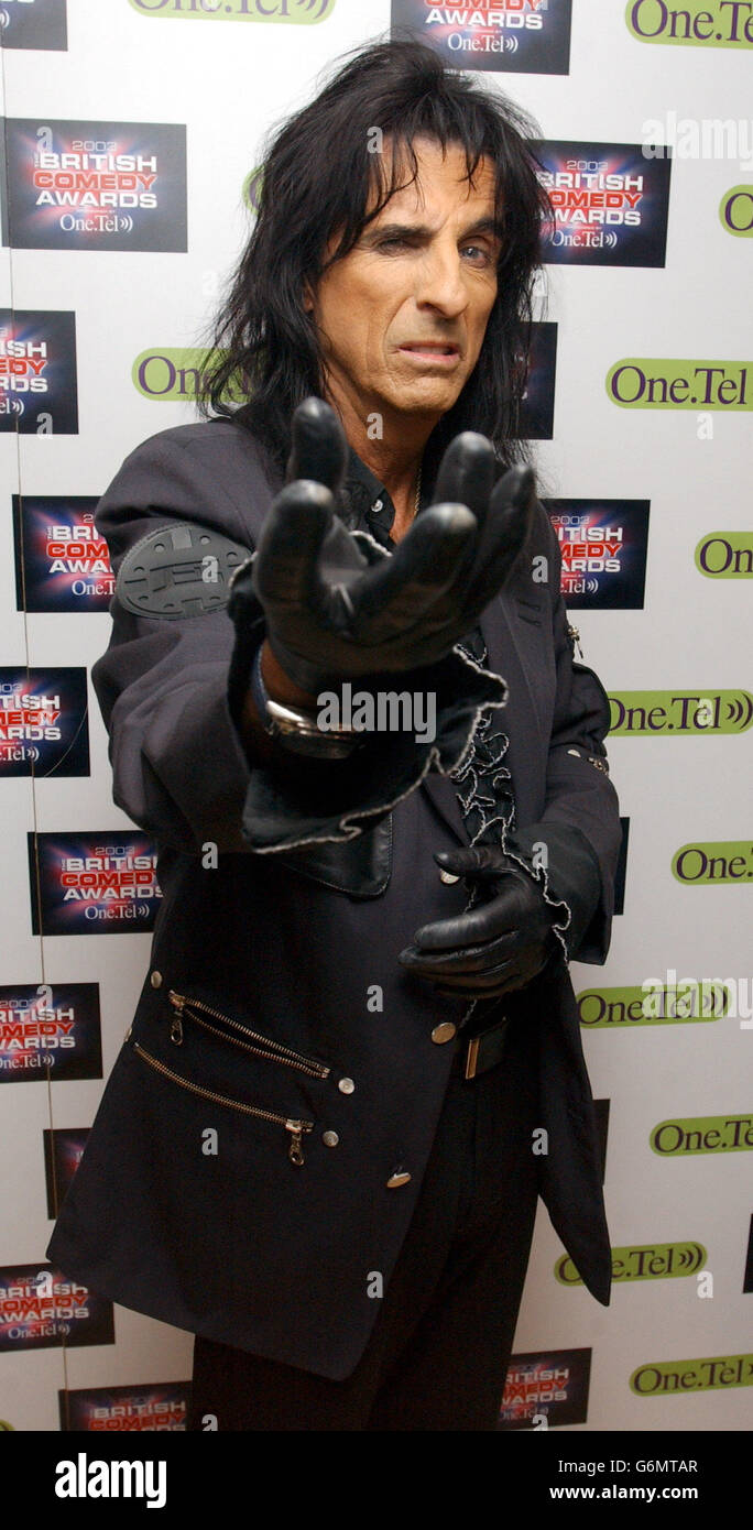 Alice Cooper British Comedy Awards. Alice Cooper during the annual ...