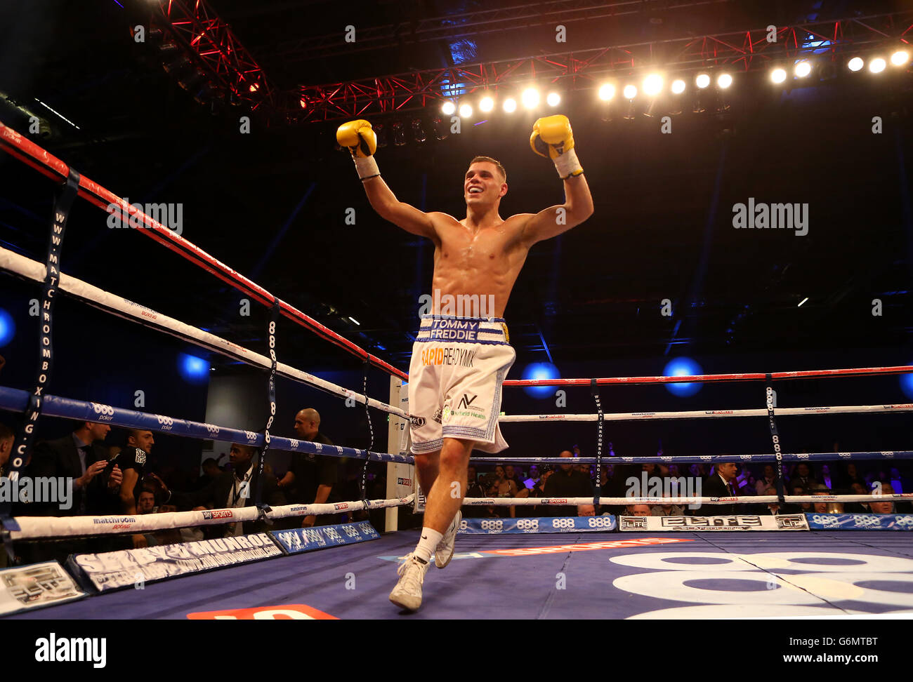 Boxing - Matchroom Christmas Show - ExCel Arena Stock Photo - Alamy