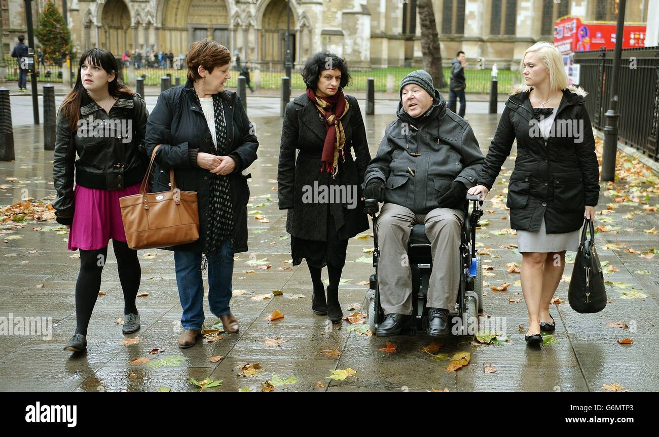 Paul lamb carer michaela turner arrive right to die hearing hi-res ...