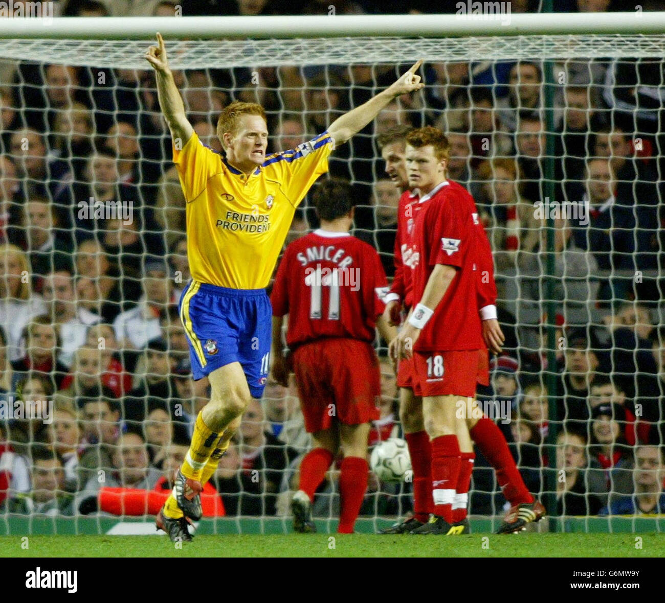 Football celebrating michael svensson hi-res stock photography and ...
