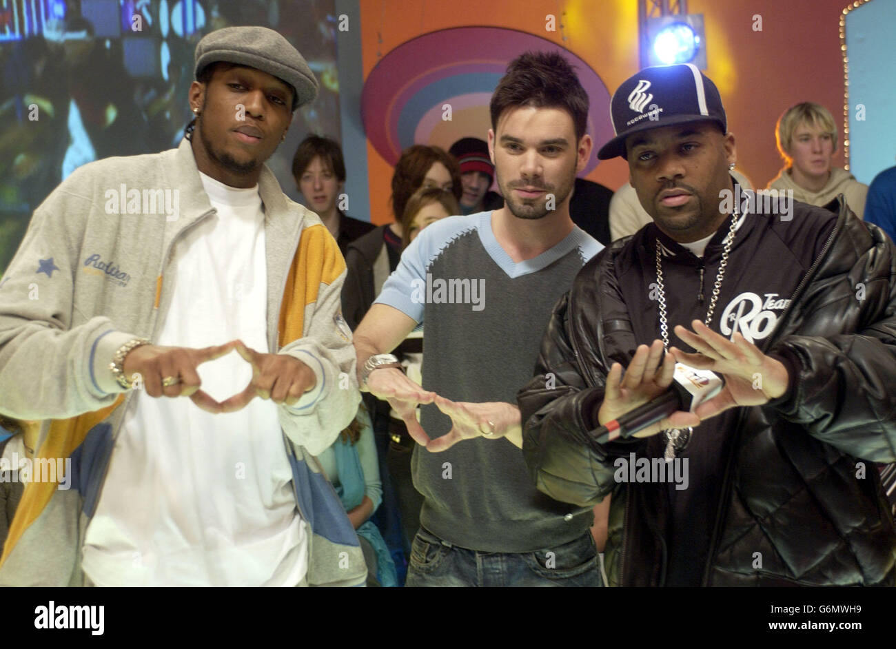 Mtv Presenter Dave Berry During Mtvs Trl Uk High Resolution Stock ...