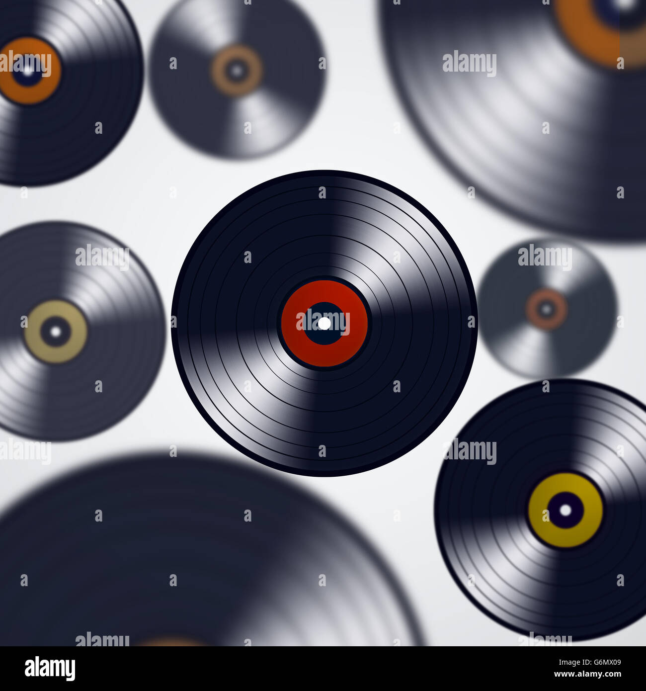Vinyls illustration hi-res stock photography and images - Alamy