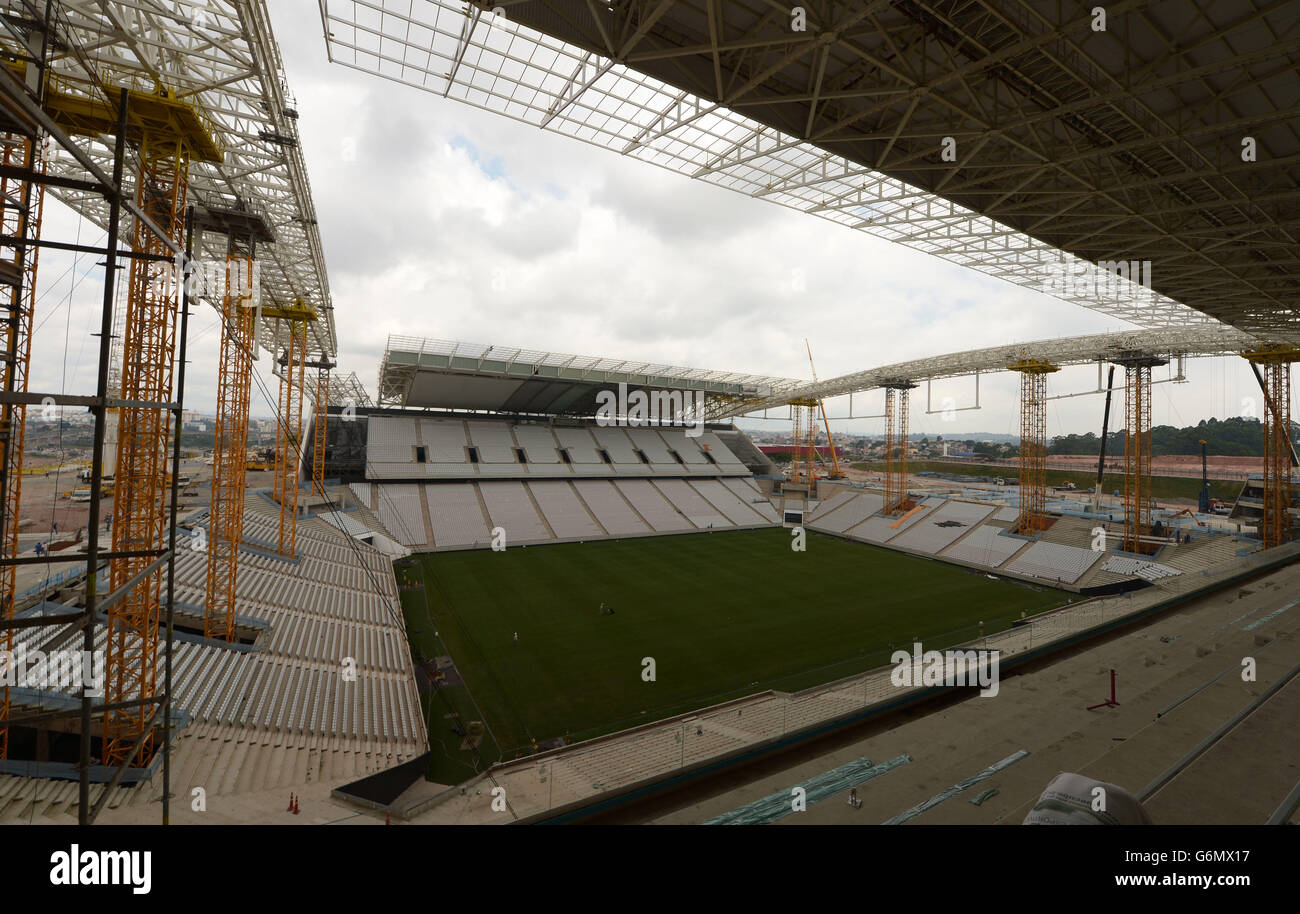 Soccer - Arena de Sao Paulo Stock Photo - Alamy
