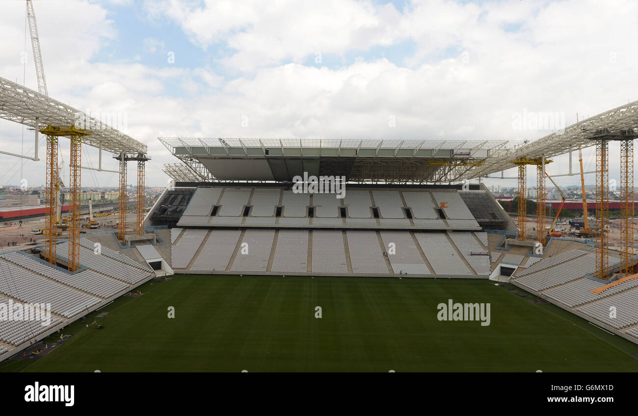 Soccer - Arena de Sao Paulo Stock Photo - Alamy