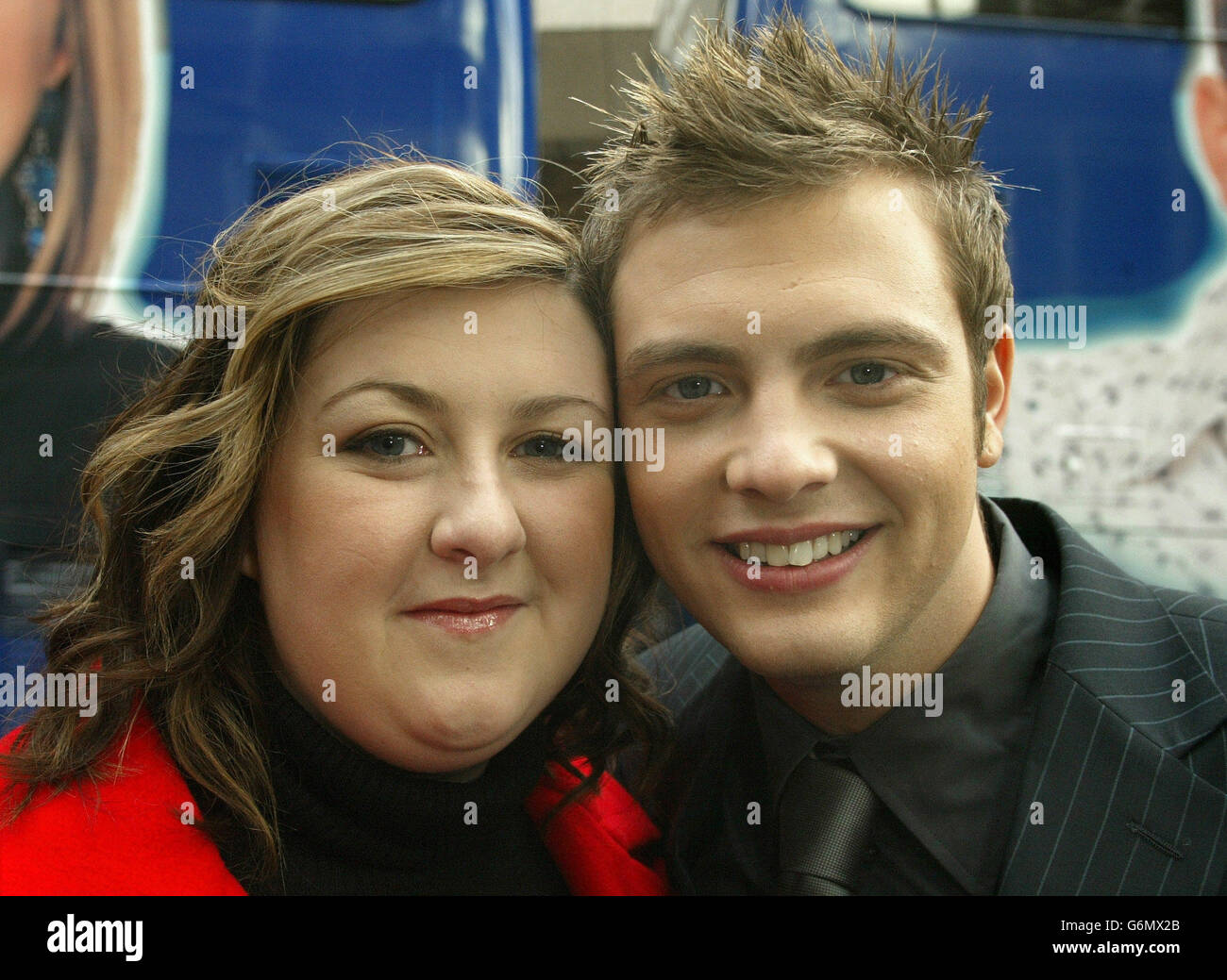 Pop Idol finalists, Michelle McManus and Mark Rhodes start a week of ...