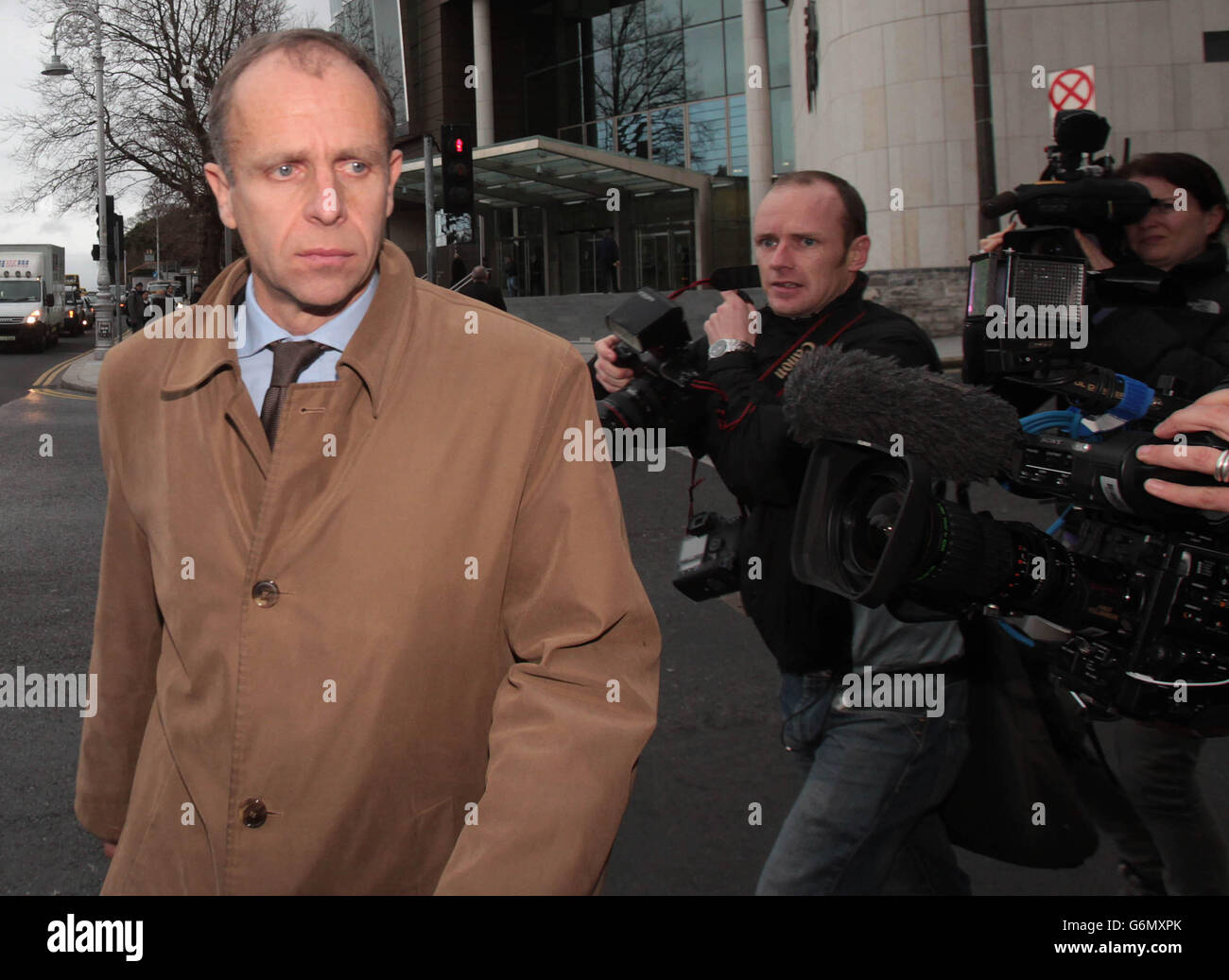 John Bowe, one of three former top bankers who have been charged with ...