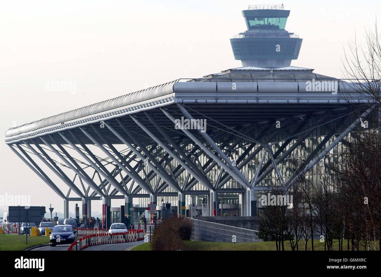 A general view of Stansted airport, following the Government's backing ...