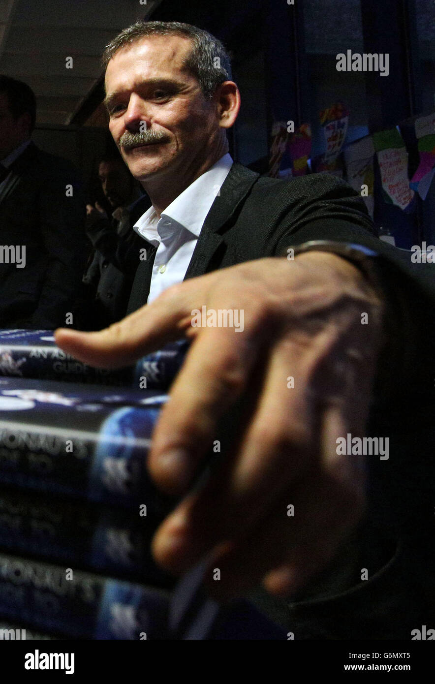 Astronaut Commander Chris Hadfield talks about his experience at the ...