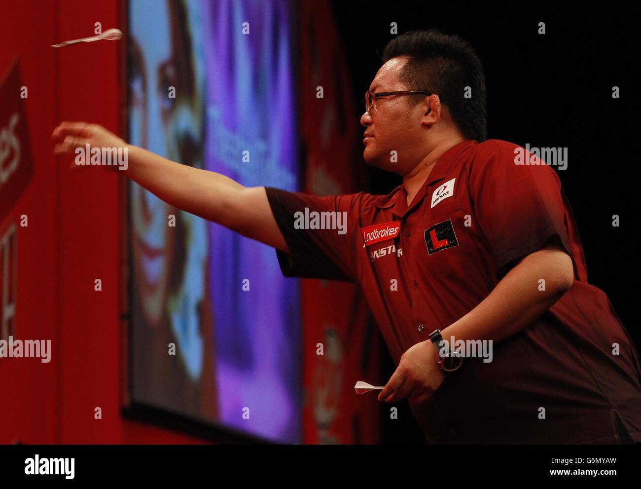 Morihiro Hashimoto during day six of The Ladbrokes World Darts ...