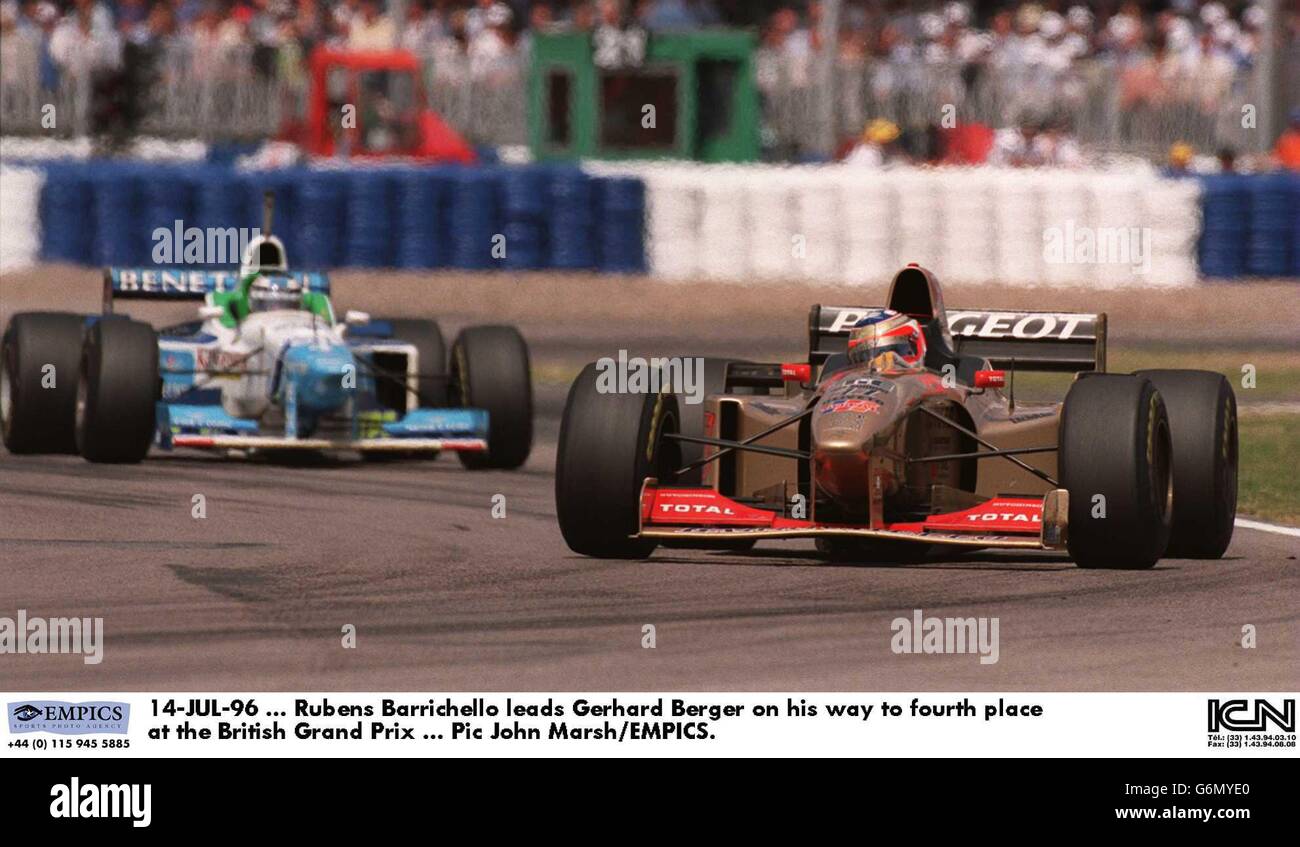 Motor Racing ... British Grand Prix Stock Photo - Alamy
