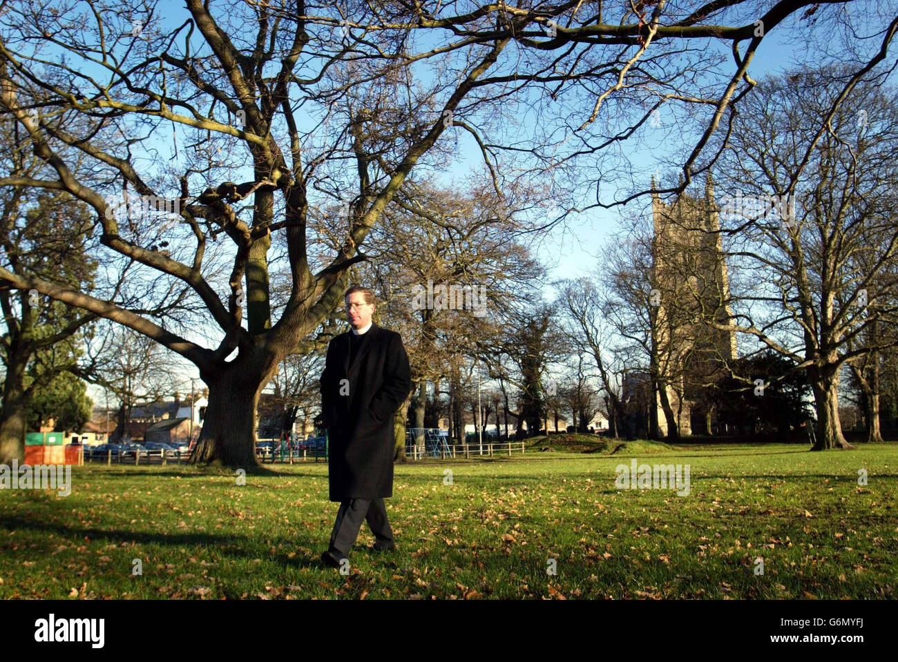 Soham vicar Tim Alban Jones Stock Photo - Alamy