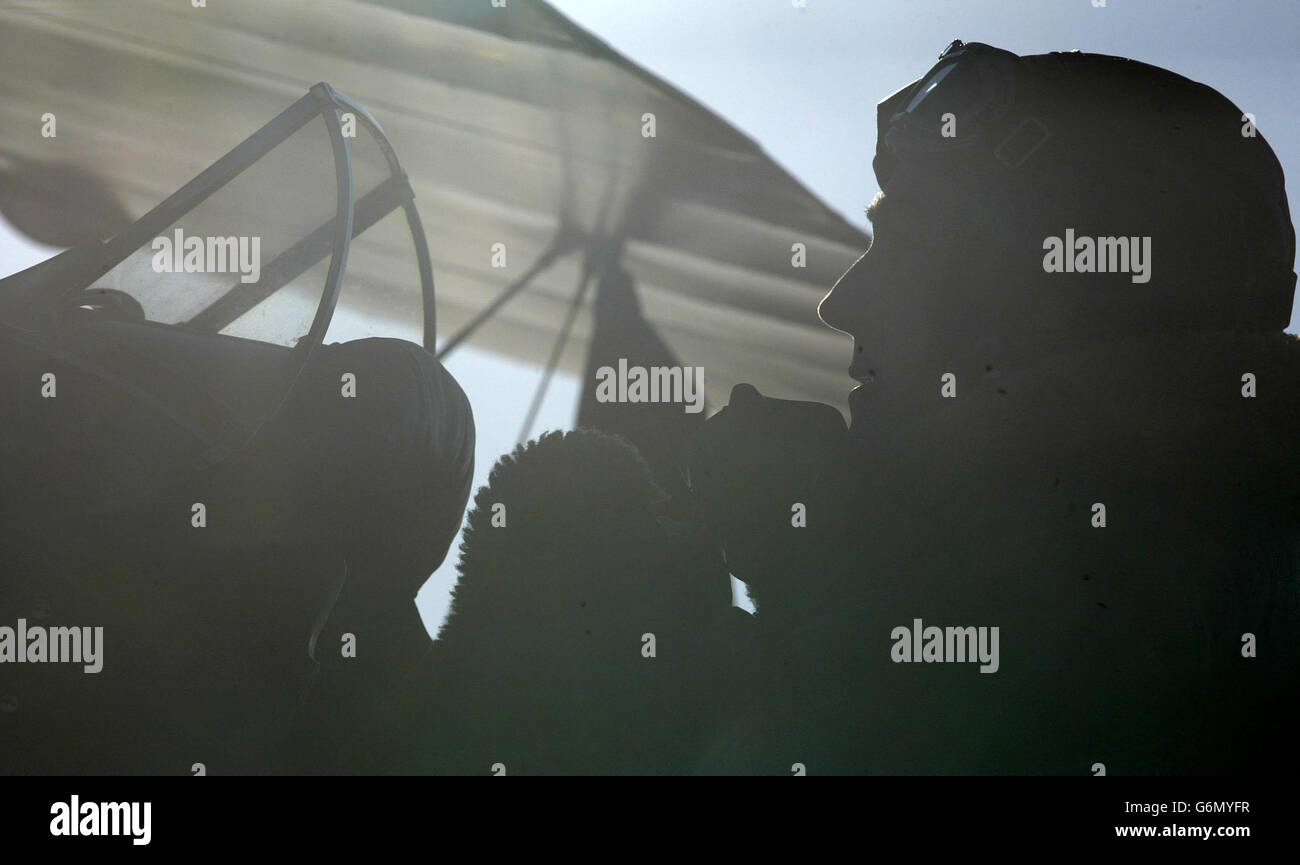 Malcolm paul in tiger moth hi-res stock photography and images - Alamy